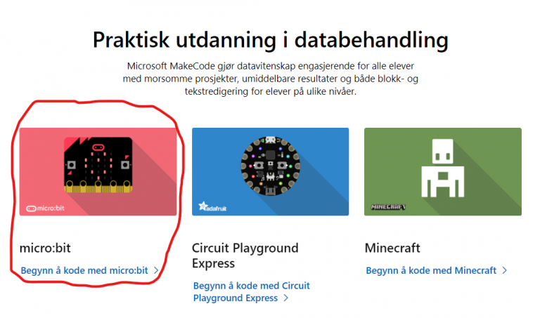 Kom igang med micro:bit! – Programmering i skolen